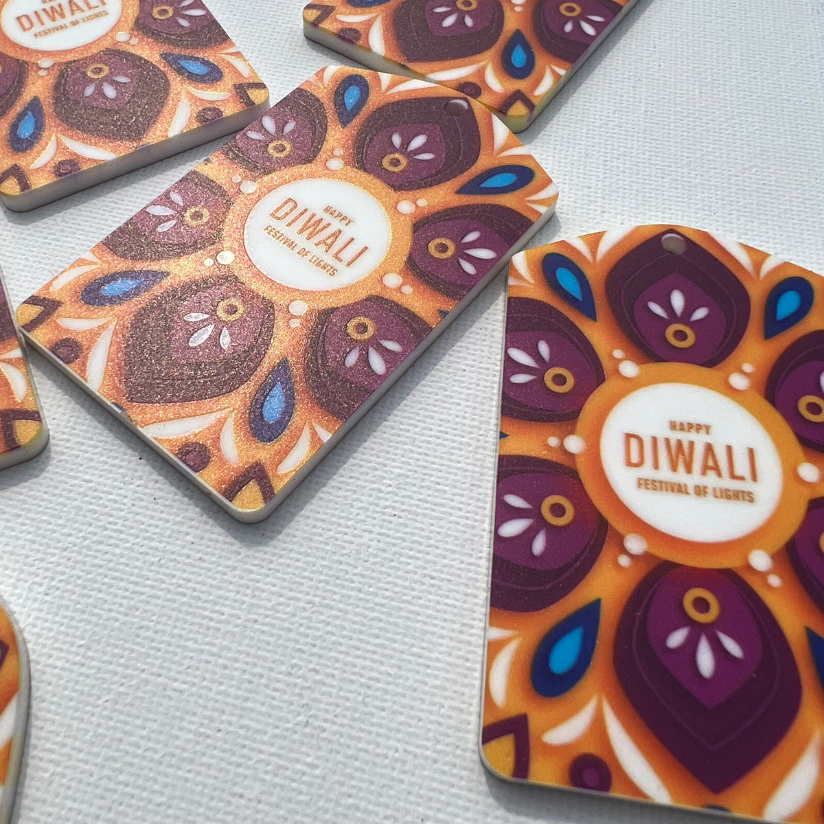 Diwali Tags Set of 4 Pcs– Hobby Decor Pvt Ltd