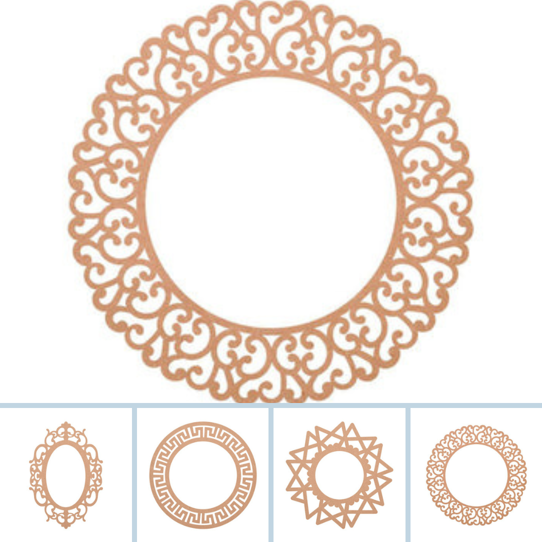 How To Use Designer MDF Frame Base As A DIY Wall Decor - Hobby India ...