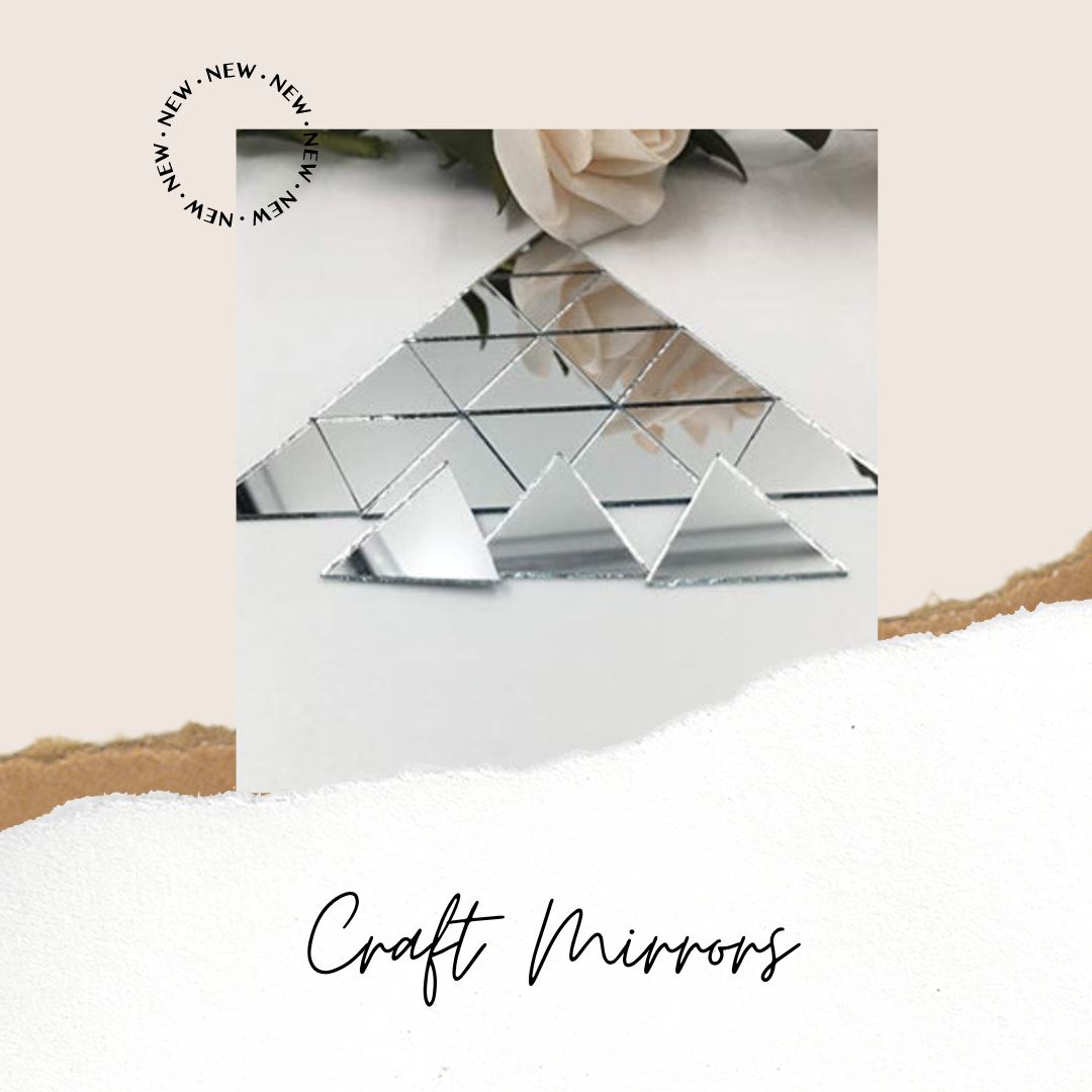 6 Creative Uses Of Shisha Mirror Or Craft Mirror - Hobby India– Hobby ...