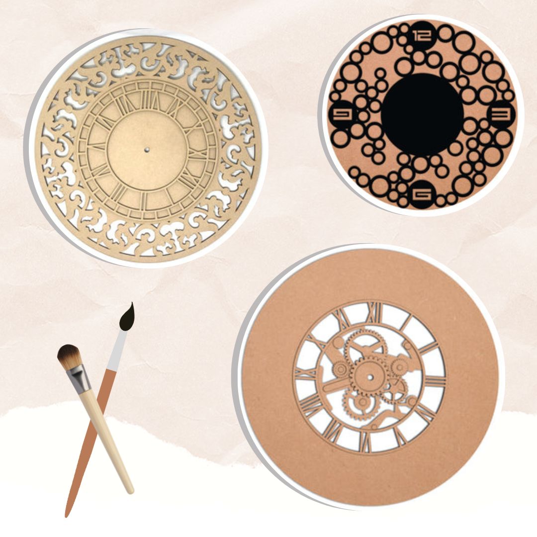 How To Make A DIY MDF Clock? - Hobby India– Hobby Decor Pvt Ltd