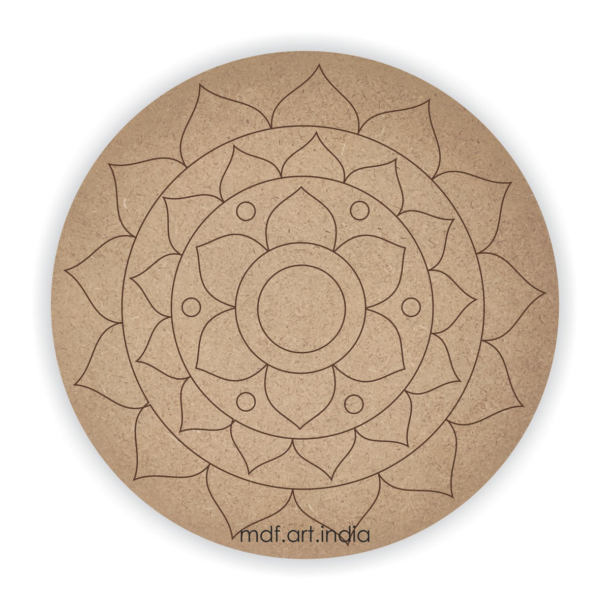 MDF Pre-Marked Tea Coaster Bases | Pre Drawn MDF Coaster Bases - Hobby ...