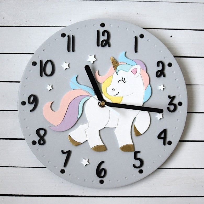 Unicorn Wall Clock DIY Kits– Hobby Decor Pvt Ltd