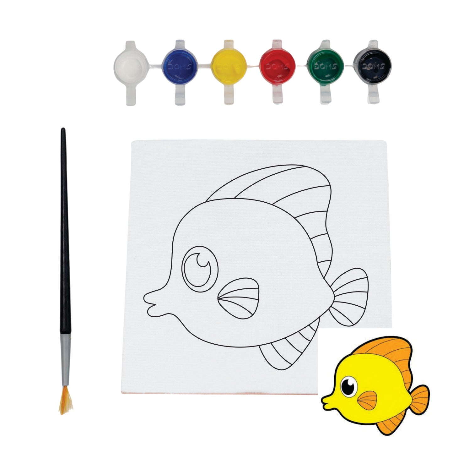 Fish Canvas Kit– Hobby Decor Pvt Ltd