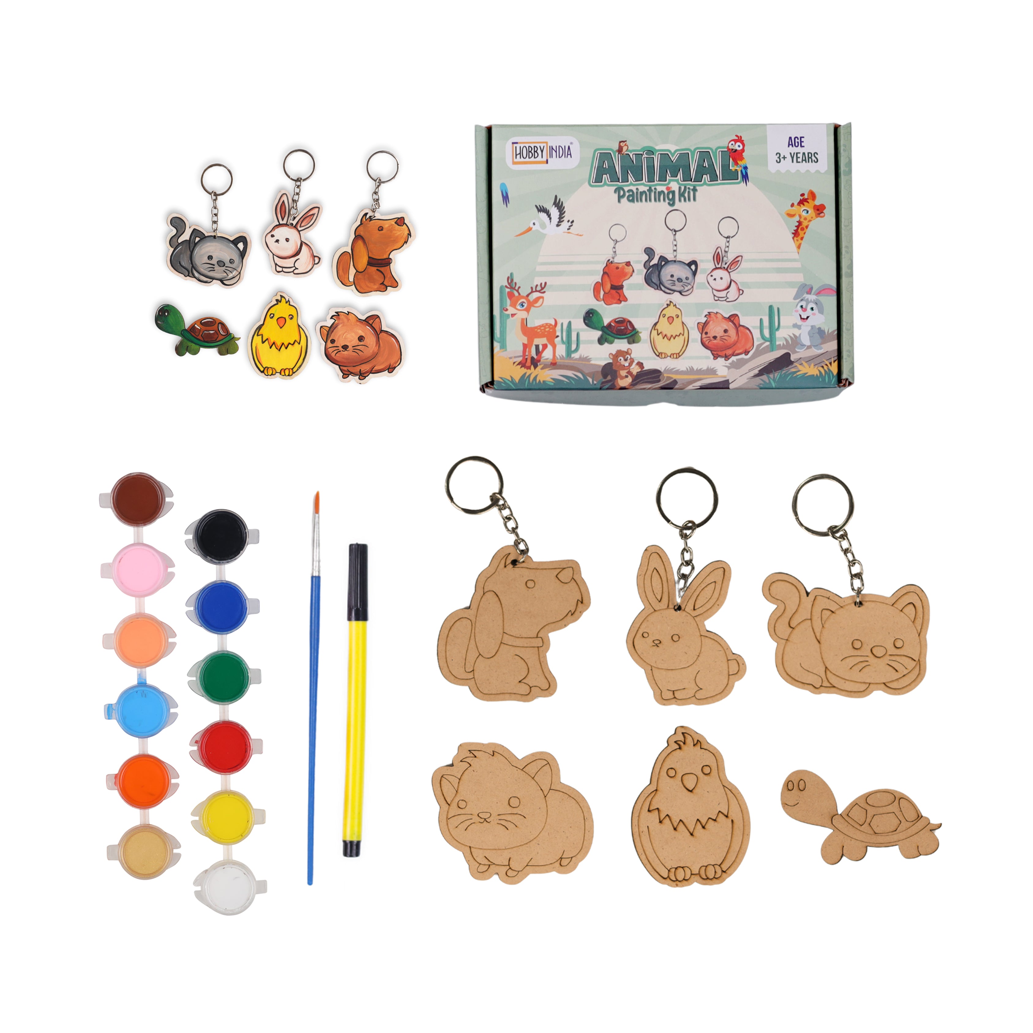 Animal Painting KIts– Hobby Decor Pvt Ltd