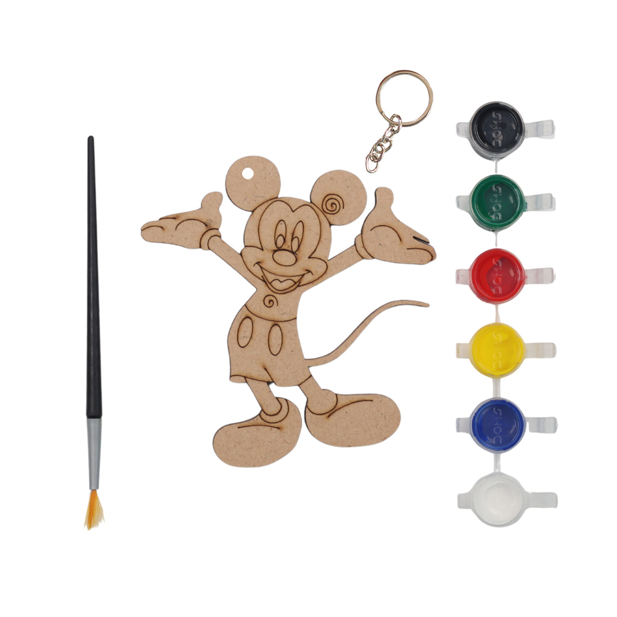 Mickey Mouse Keychain Kit– Hobby Decor Pvt Ltd