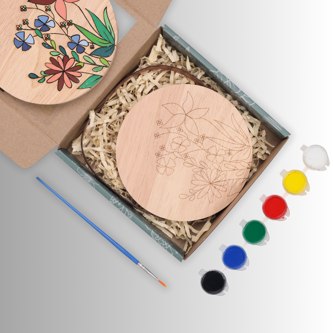 Floral Pattern DIY Kits– Hobby Decor Pvt Ltd