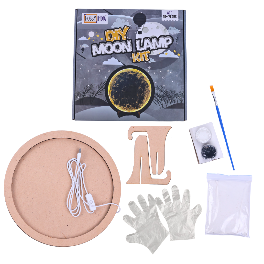 DIY Moon Lamp Kit– Hobby Decor Pvt Ltd