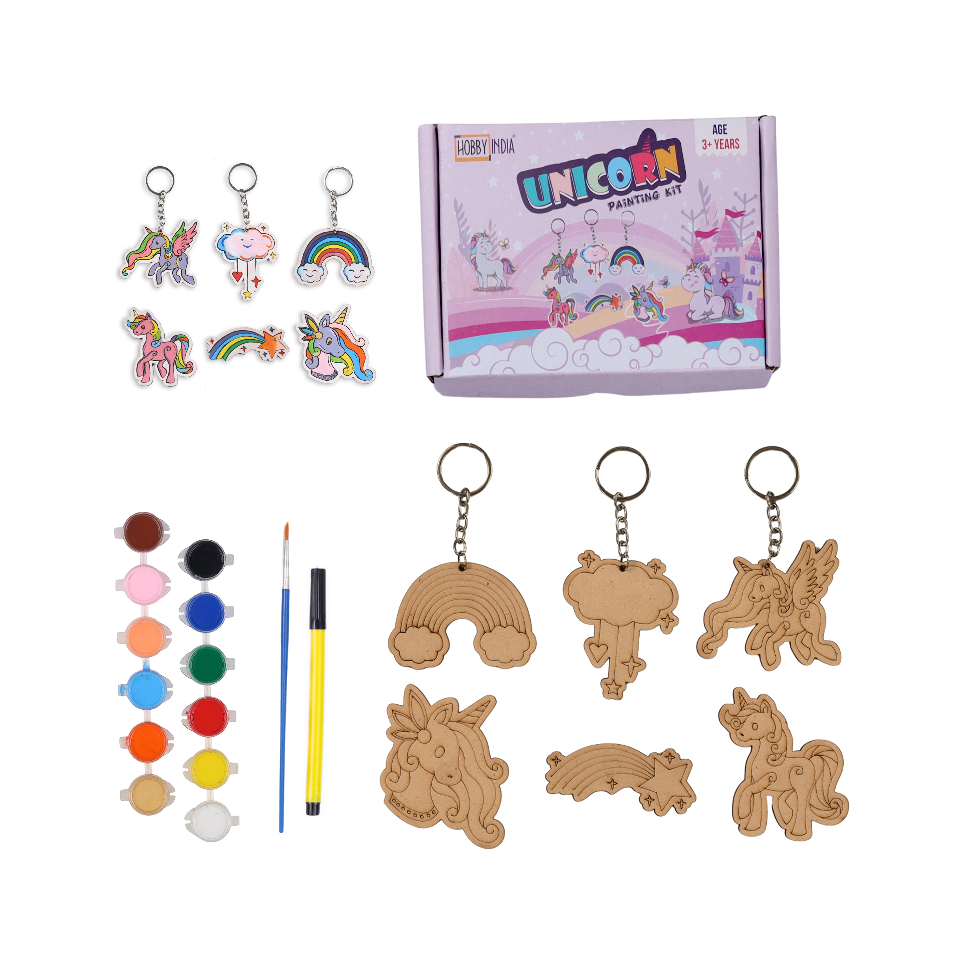 Unicorn Painting KIts– Hobby Decor Pvt Ltd