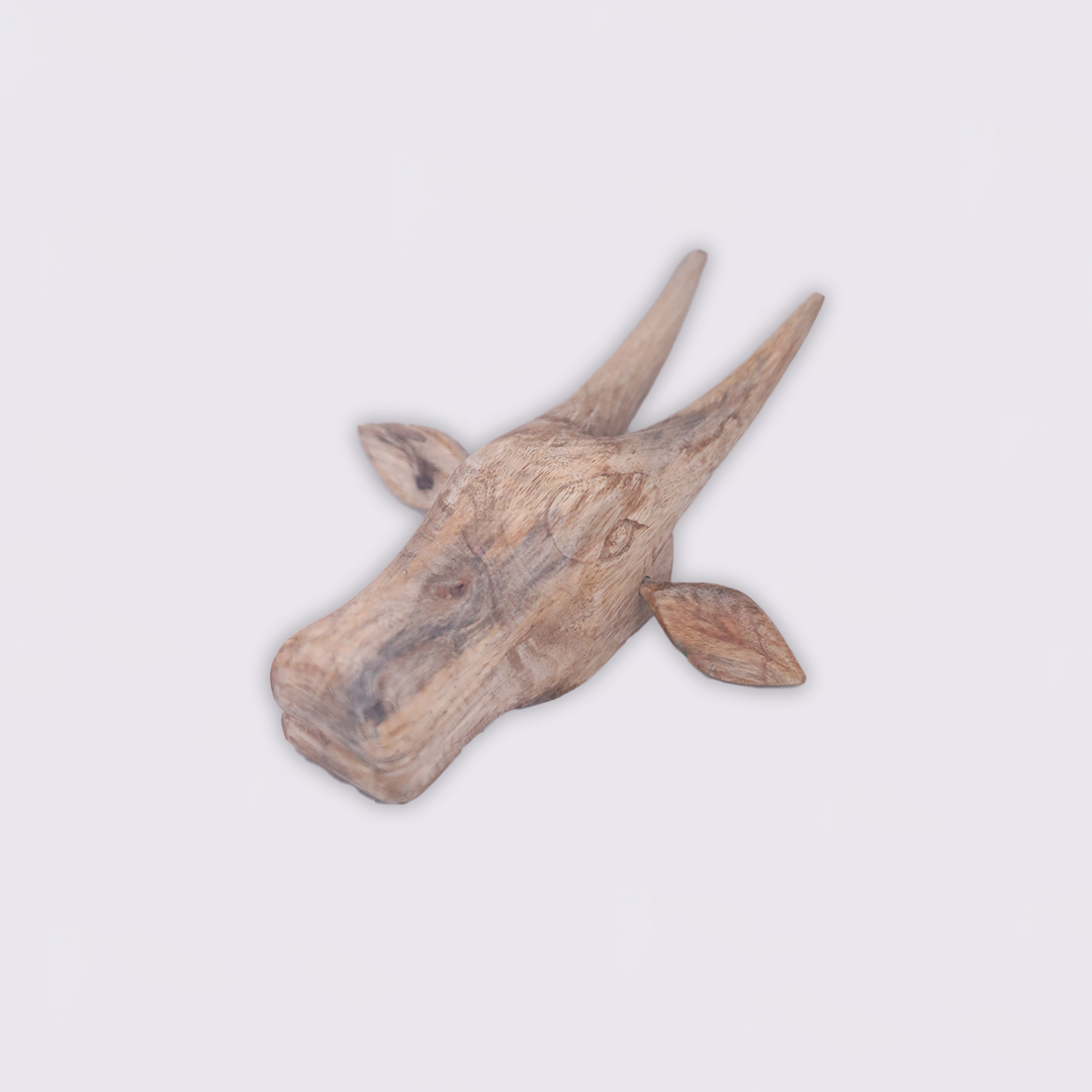 Buy DIY Wooden Cow Head Online In Best Quality– Hobby Decor Pvt Ltd