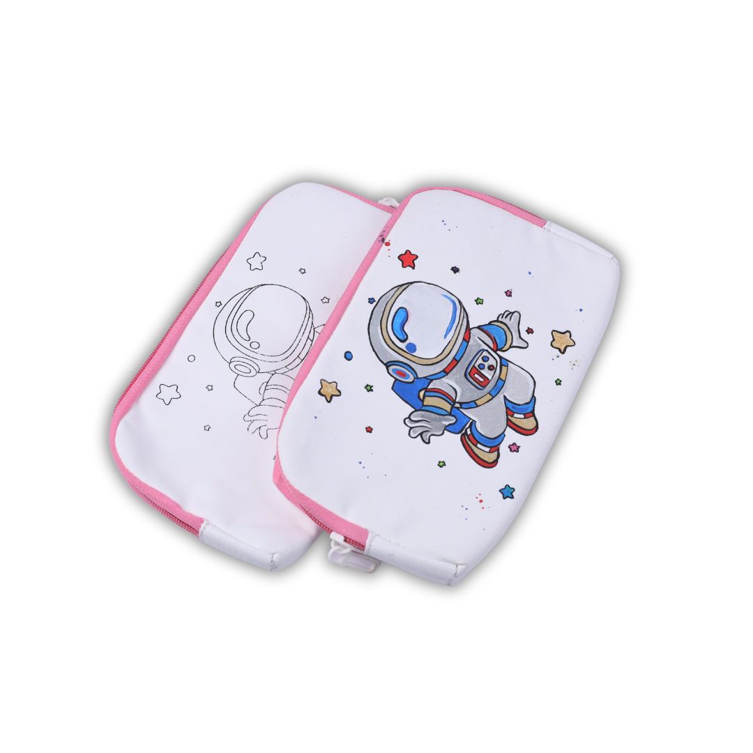Canvas Pouch Kit - Astronaut– Hobby Decor Pvt Ltd