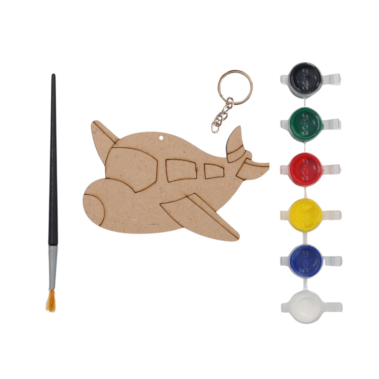 Aeroplane Keychain Kit– Hobby Decor Pvt Ltd
