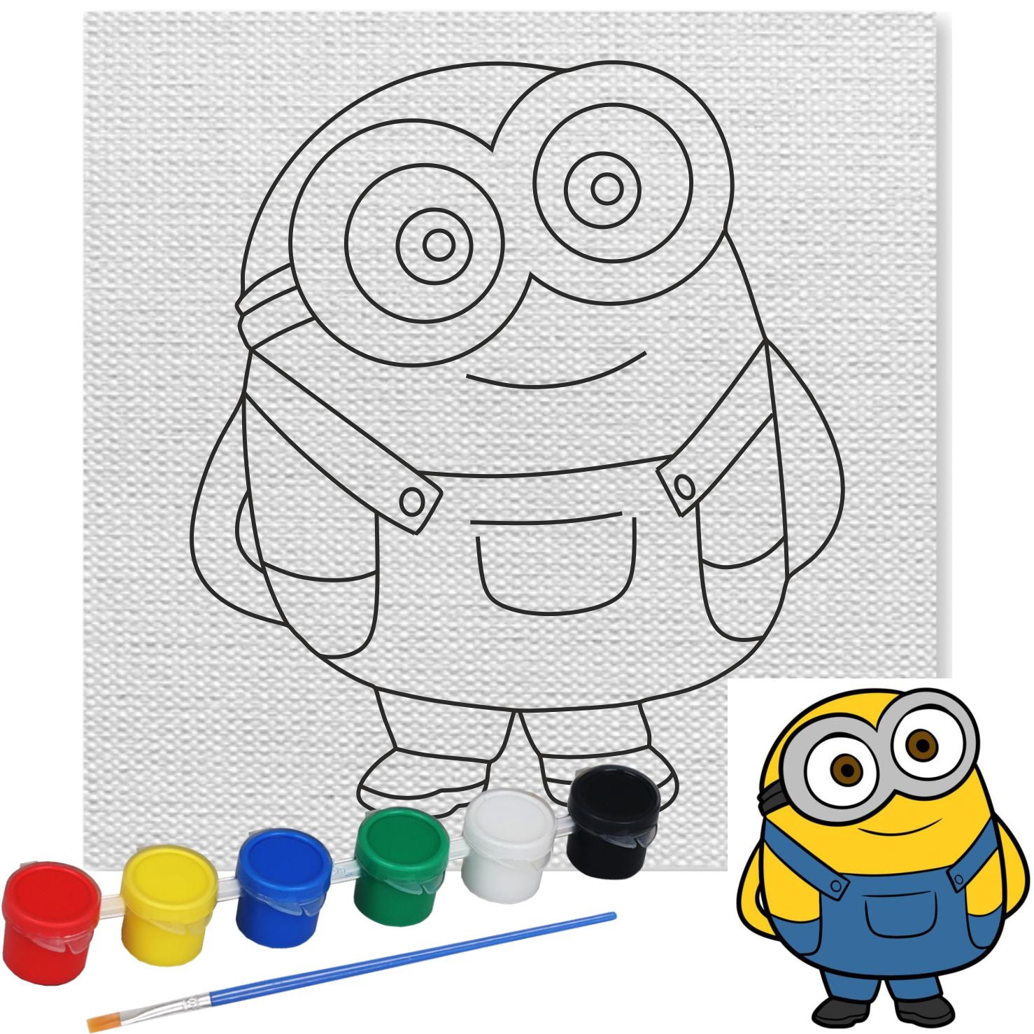 Minions Canvas Kit– Hobby Decor Pvt Ltd