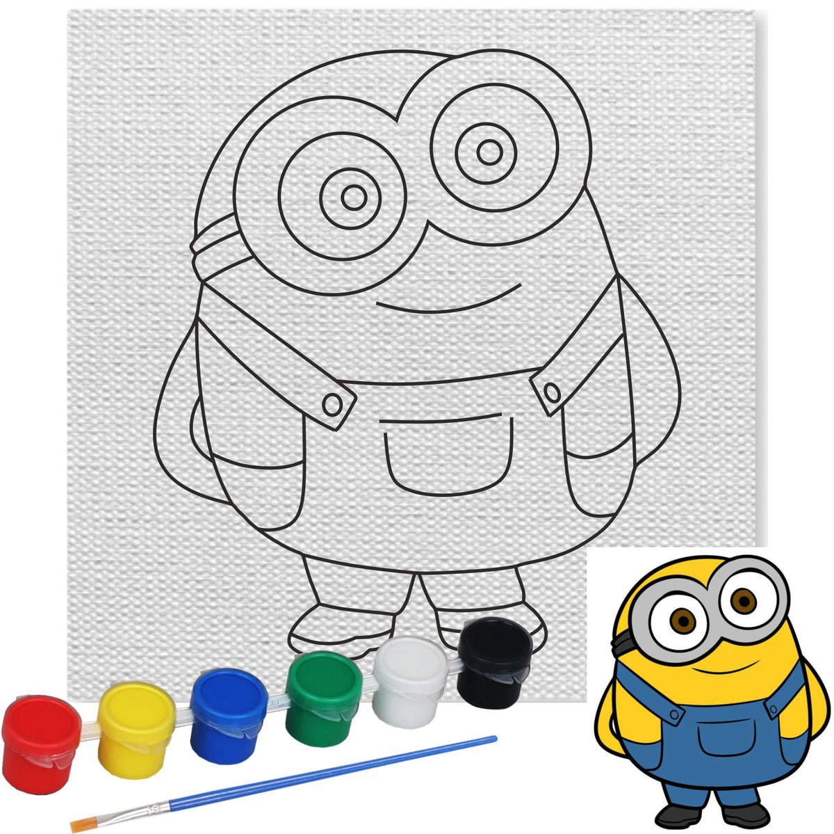 Minions Canvas Kit– Hobby Decor Pvt Ltd