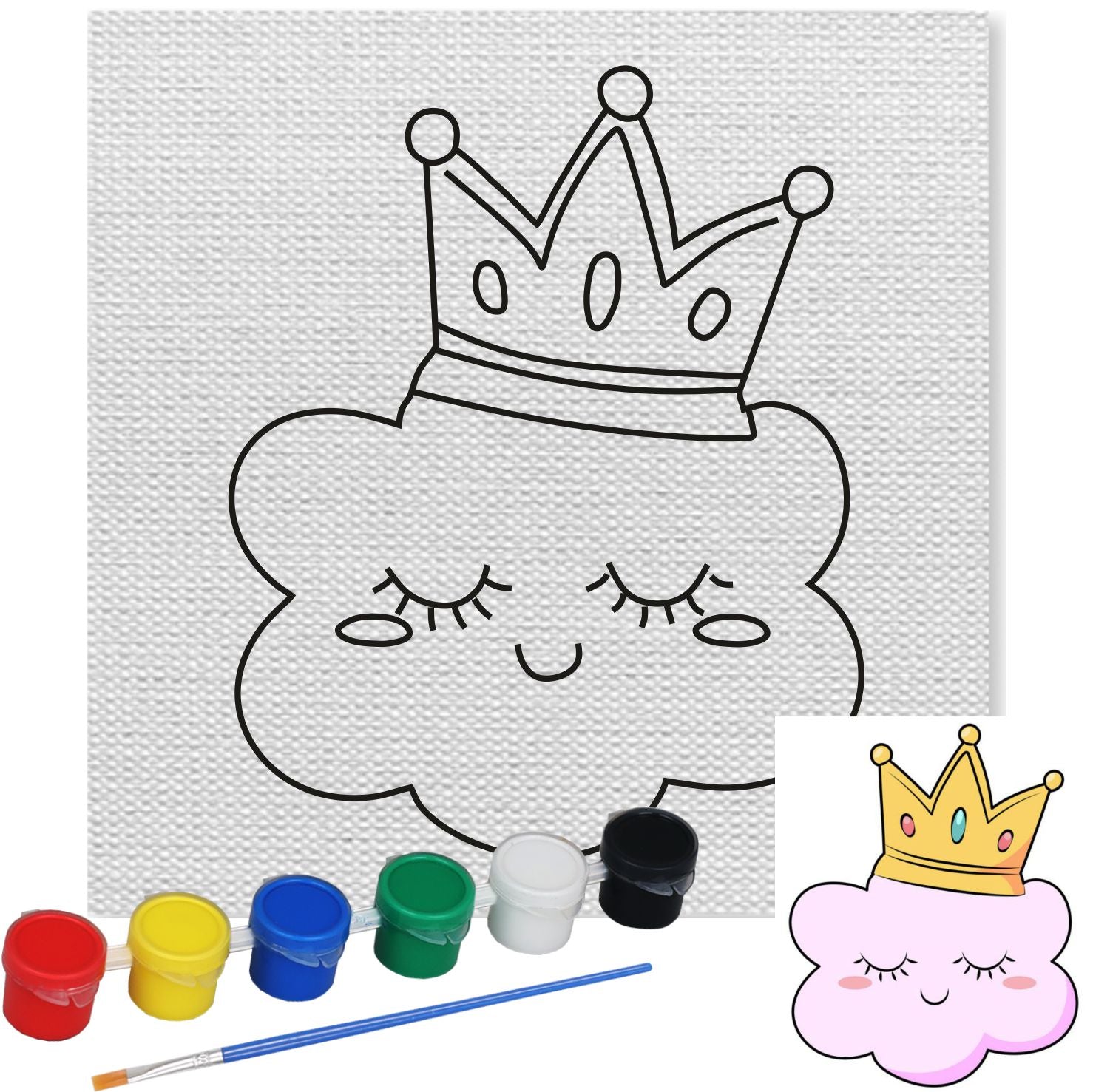 Cloud Canvas Kit– Hobby Decor Pvt Ltd