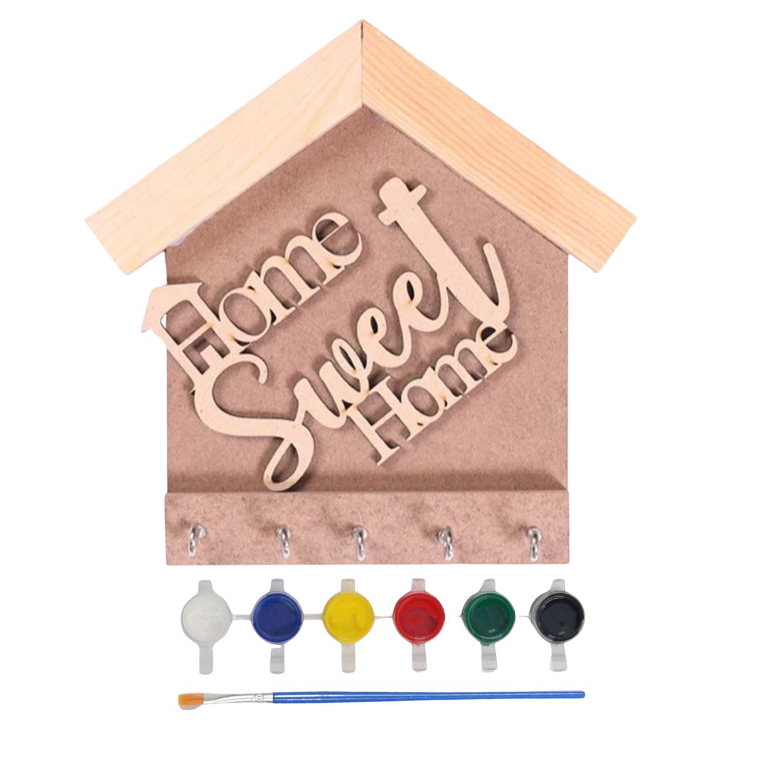 Home Sweet Home Key Holder DIY Kit– Hobby Decor Pvt Ltd