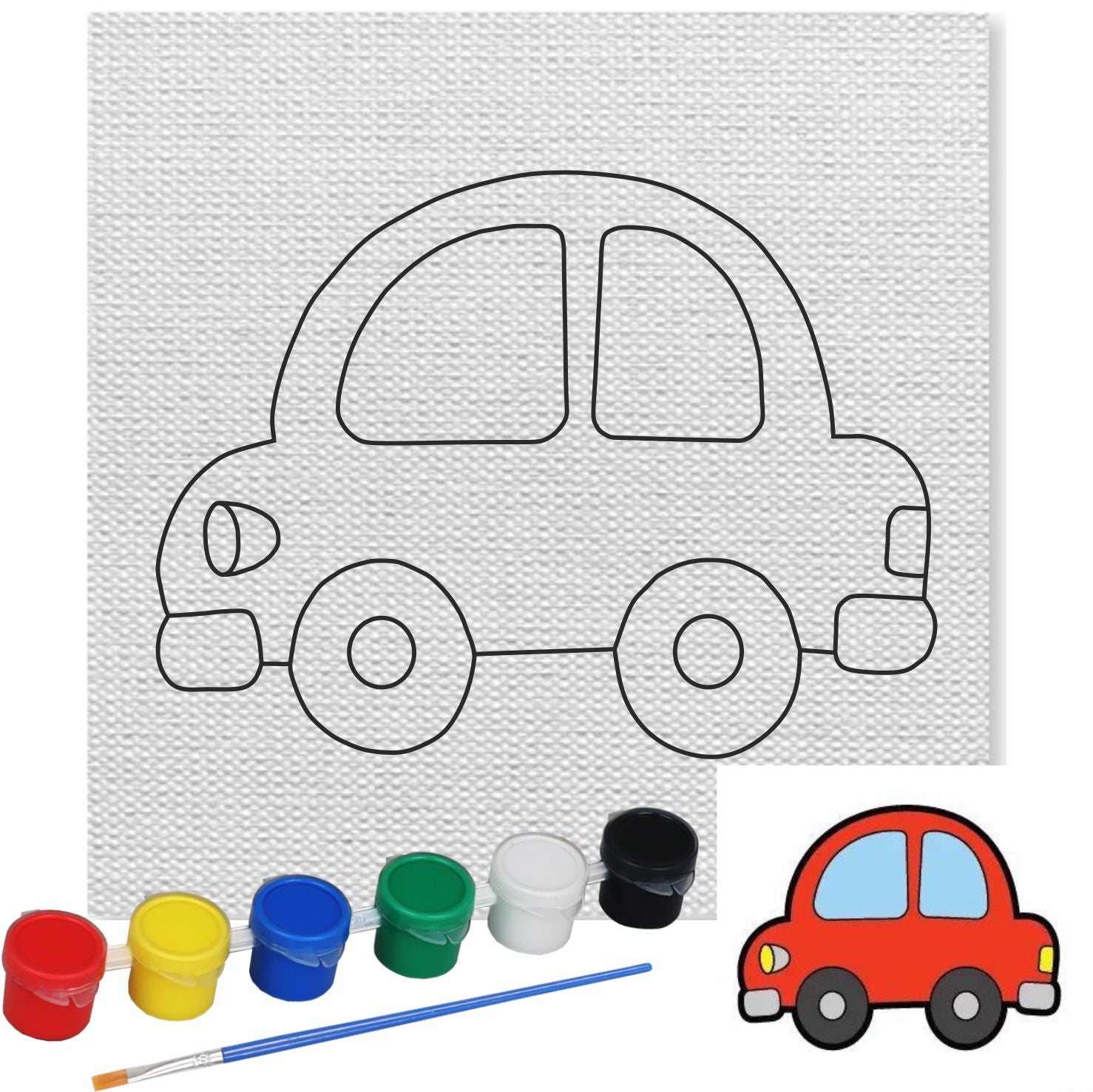 Car Canvas Kit– Hobby Decor Pvt Ltd