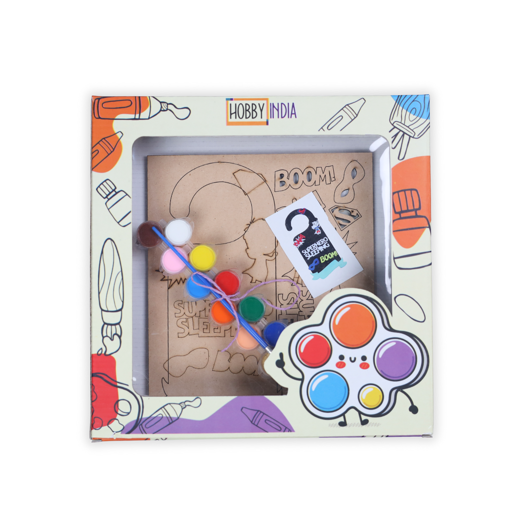 Super Hero Door Hanger DIY Kits– Hobby Decor Pvt Ltd