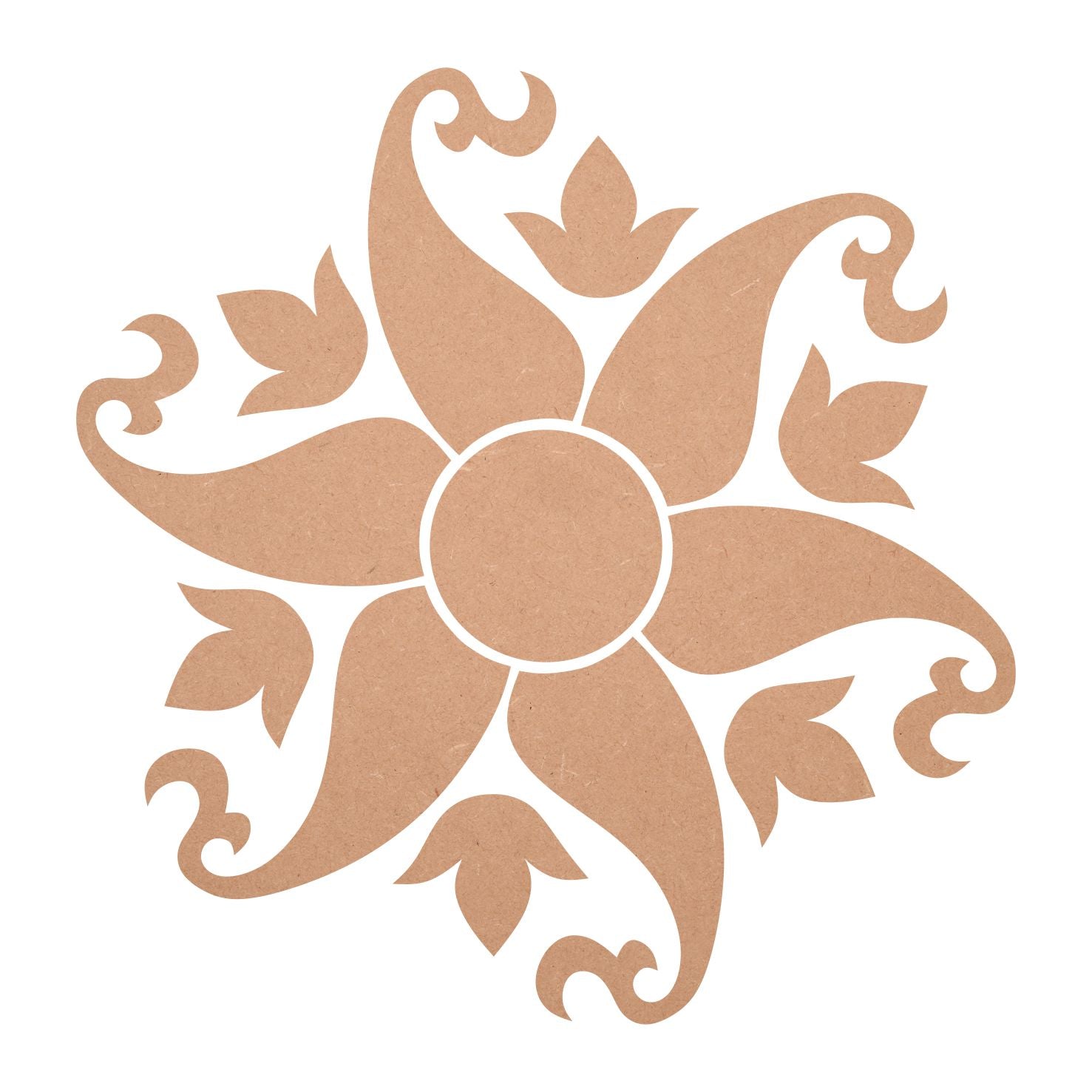 Buy Diya Design MDF Rangoli Cutouts Online At HobbyIndia– Hobby Decor ...