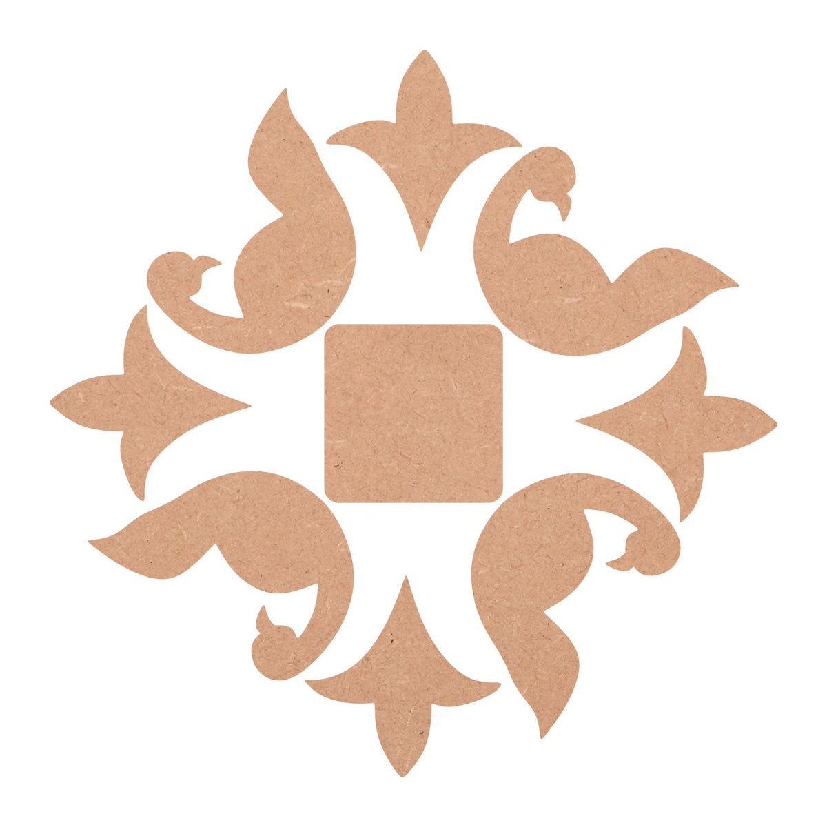 Buy Diya Design MDF Rangoli Cutouts Online At HobbyIndia– Hobby Decor ...