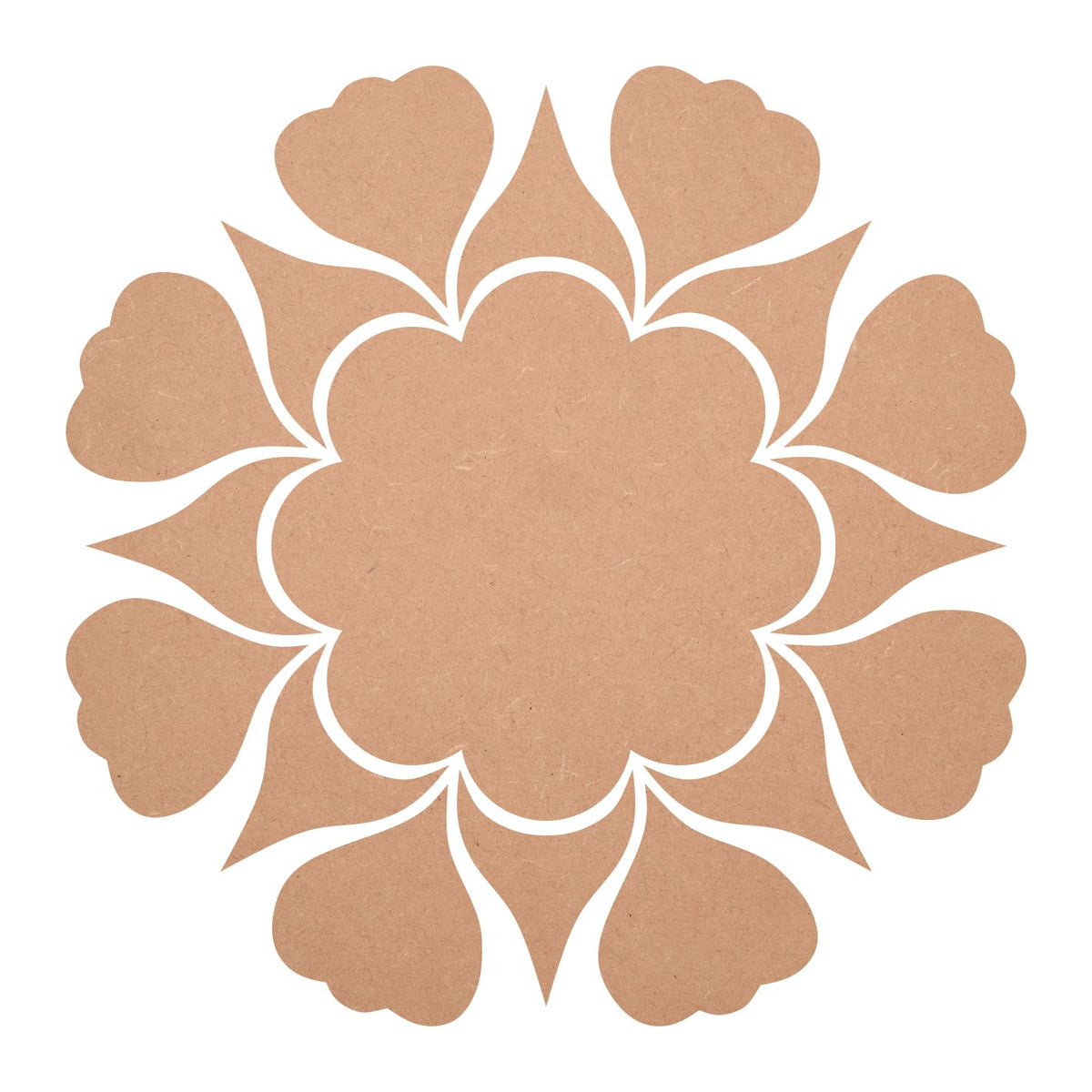 Buy Diya Design MDF Rangoli Cutouts Online At HobbyIndia– Hobby Decor ...
