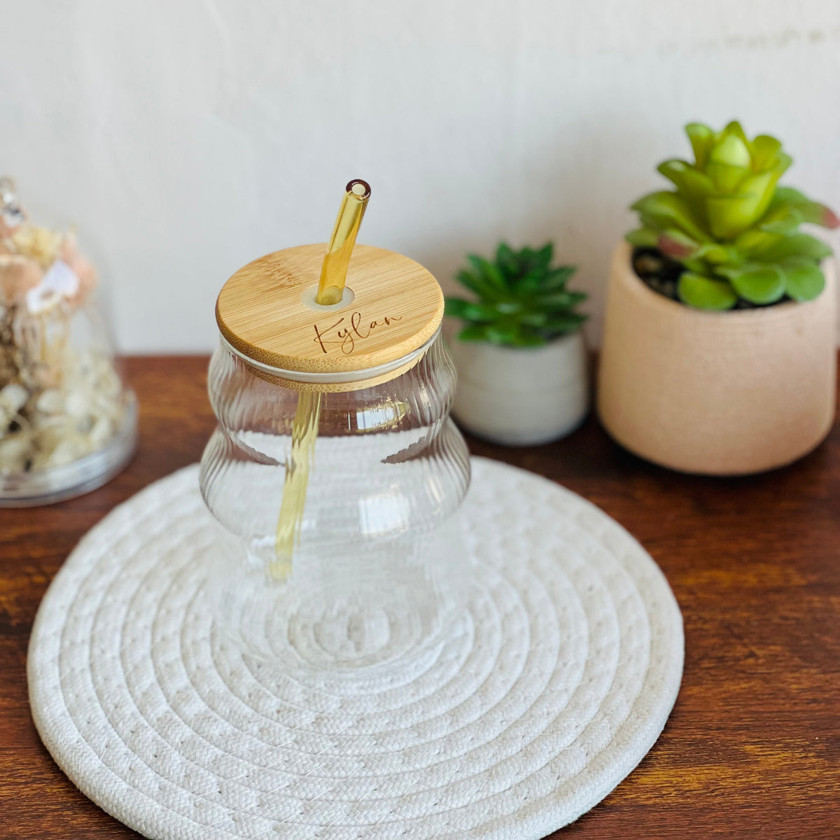 Aesthetic Glass Sipper– Hobby Decor Pvt Ltd