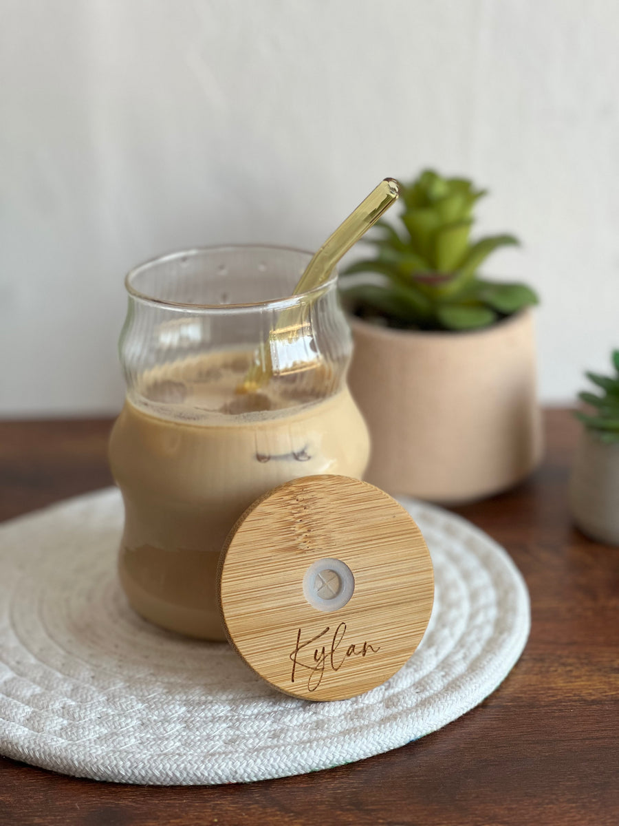 Aesthetic Glass Sipper– Hobby Decor Pvt Ltd