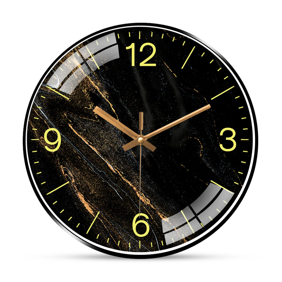 Marble texture wall clock– Hobby Decor Pvt Ltd