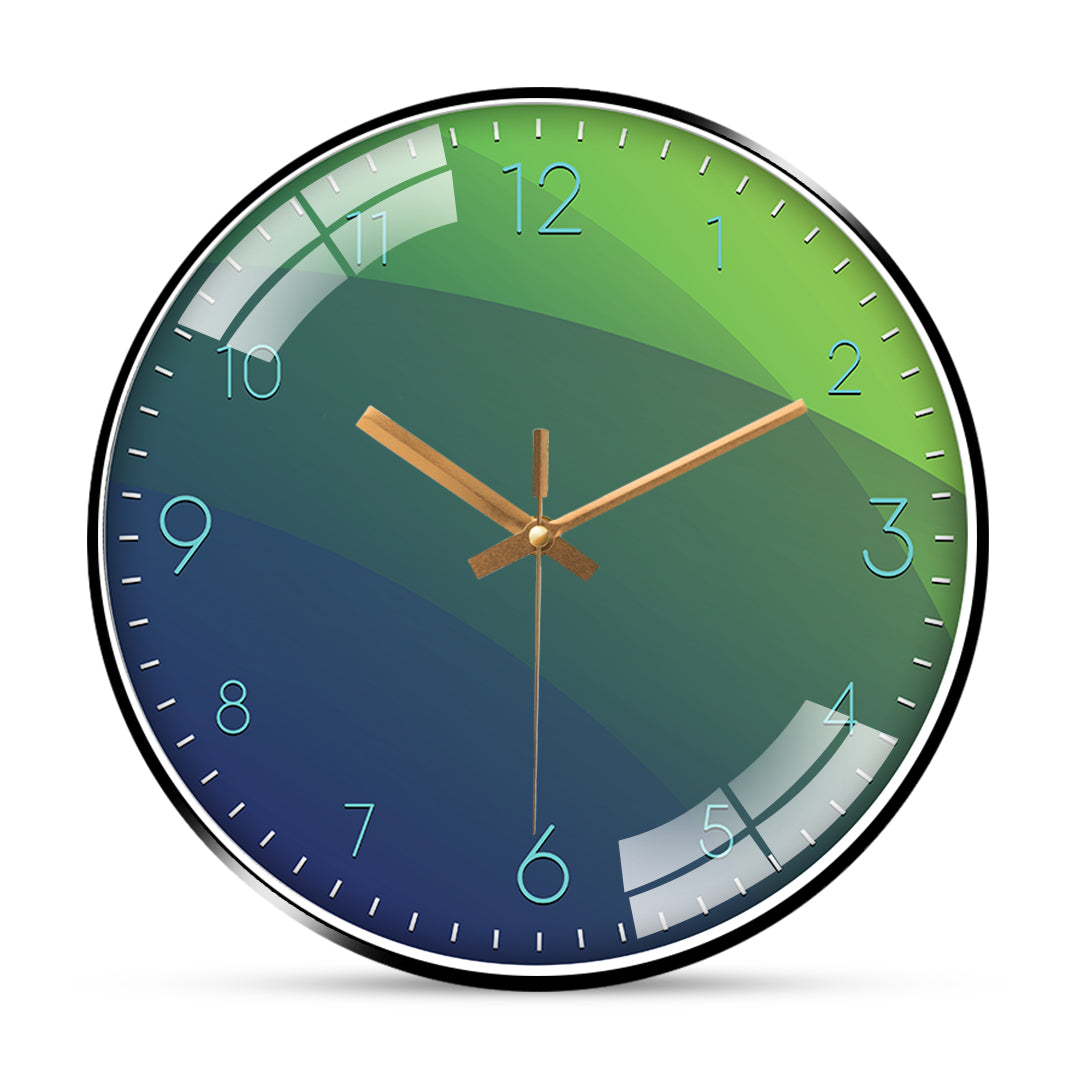 Gradient texture wall clock– Hobby Decor Pvt Ltd