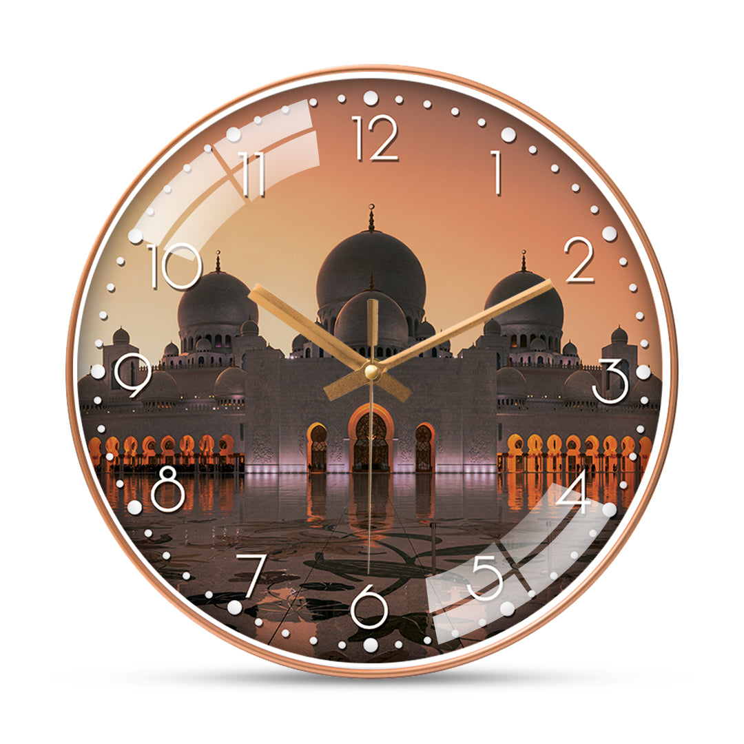 Mosque Center Abu Dhabi Wall Clock– Hobby Decor Pvt Ltd
