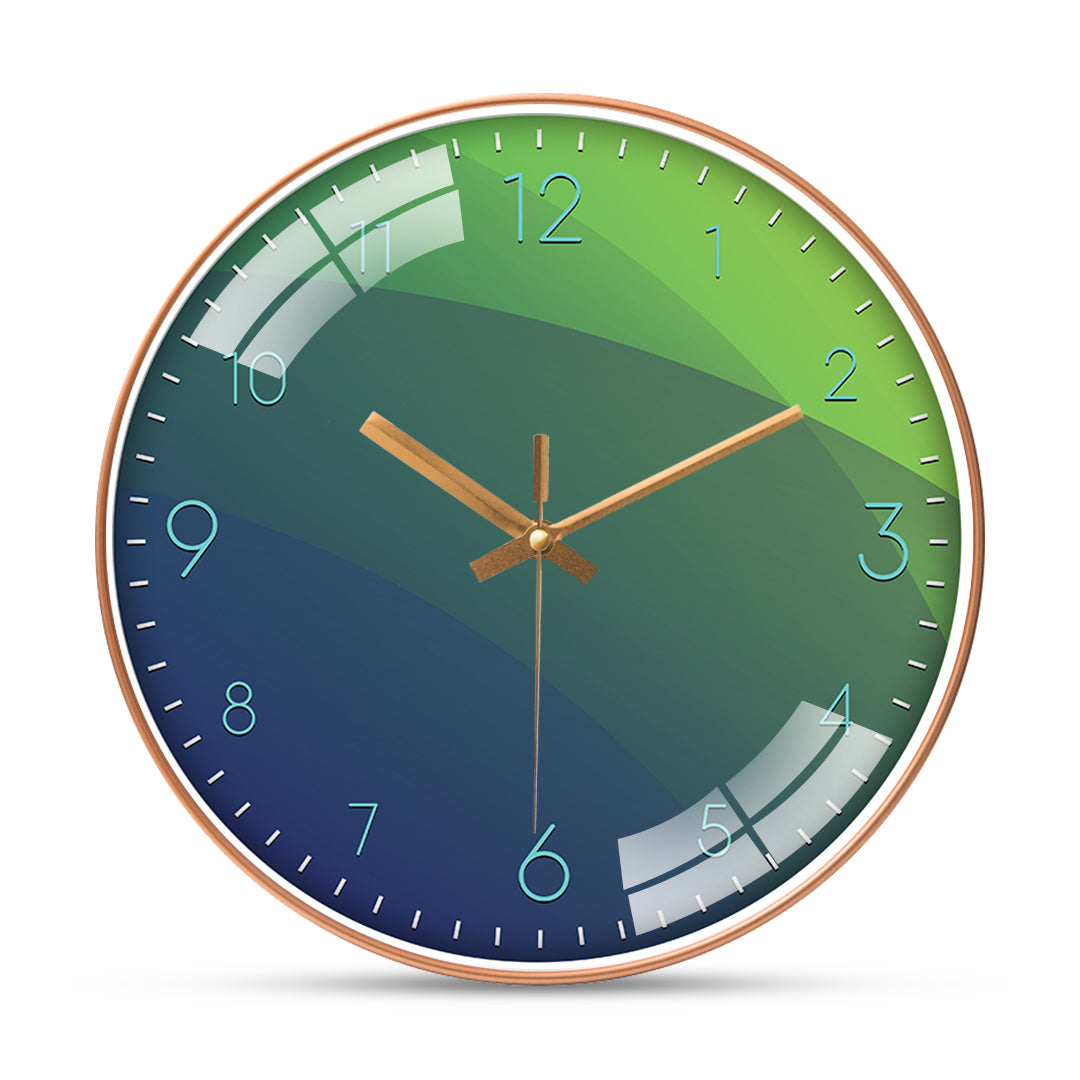 Gradient texture wall clock– Hobby Decor Pvt Ltd