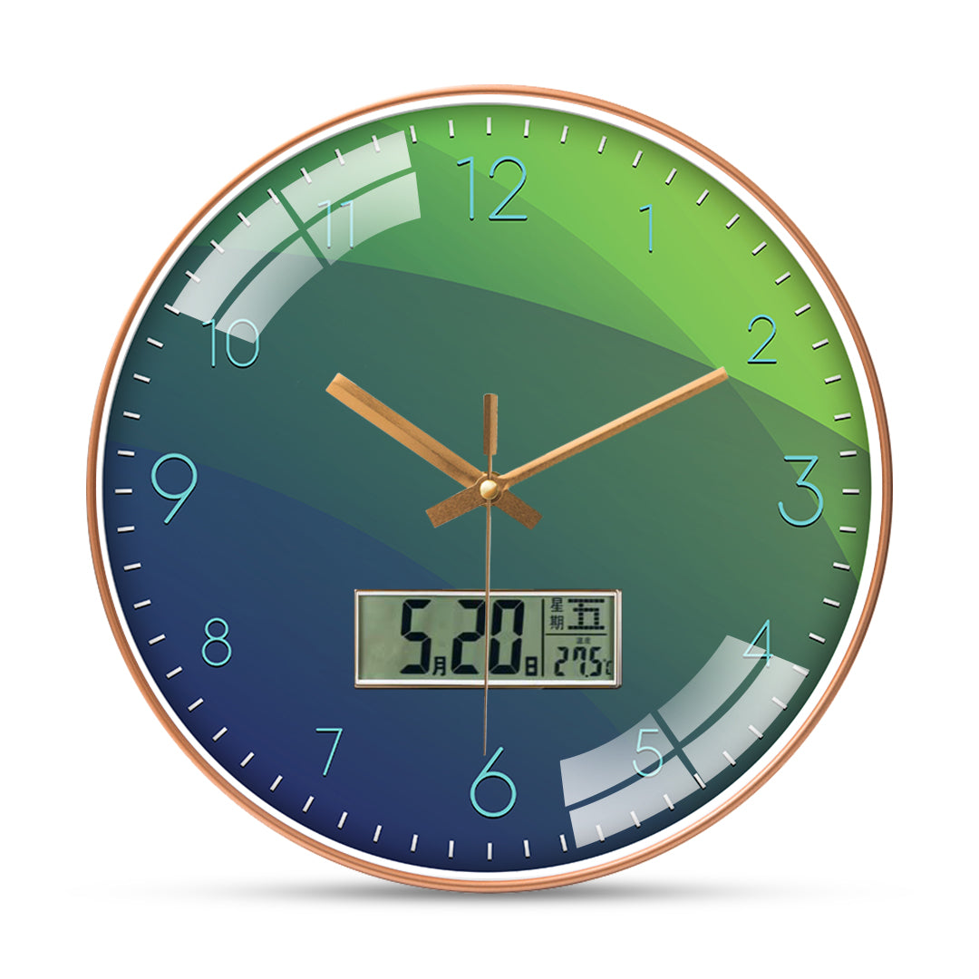 Gradient texture wall clock– Hobby Decor Pvt Ltd