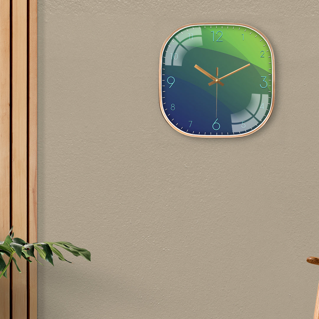 Gradient texture wall clock– Hobby Decor Pvt Ltd