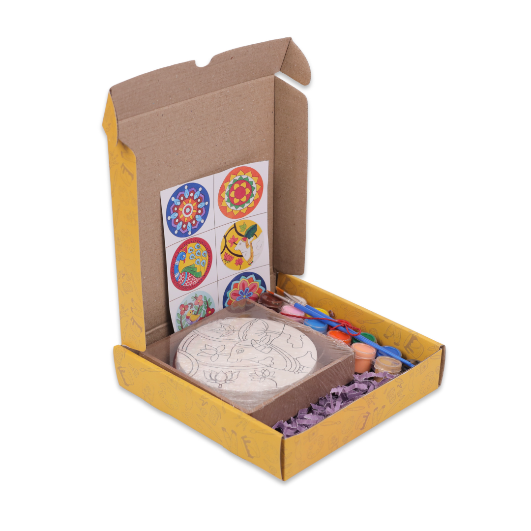 Mandala Coasters Painting Kit– Hobby Decor Pvt Ltd