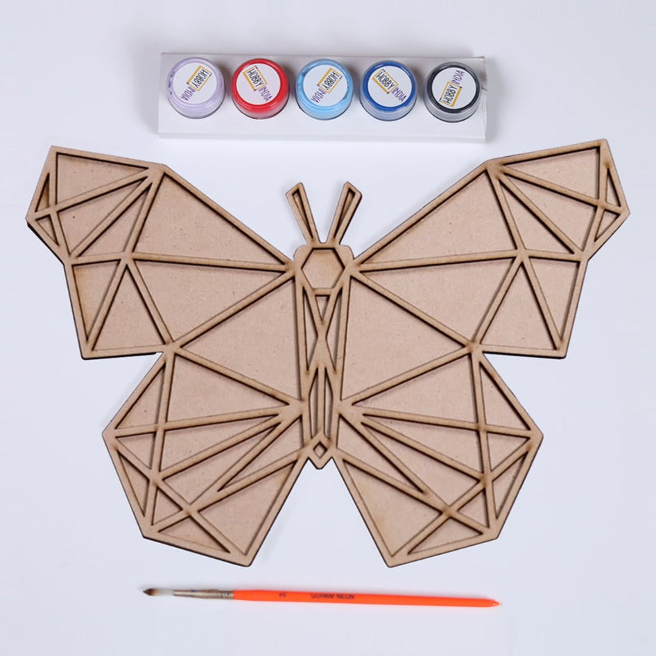 Geometric Butterfly DIY Kit– Hobby Decor Pvt Ltd