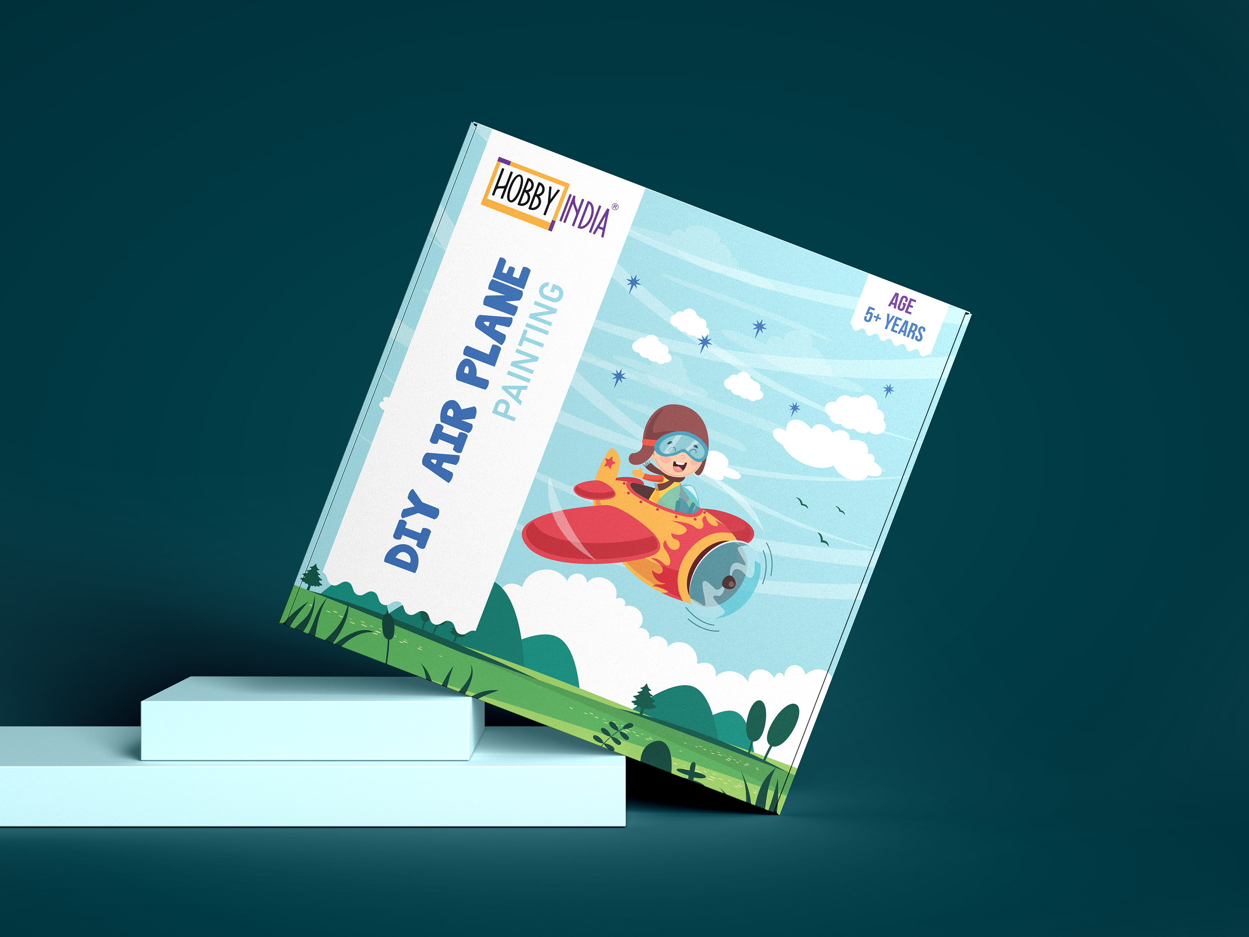 DIY Air plane Canvas Kits– Hobby Decor Pvt Ltd