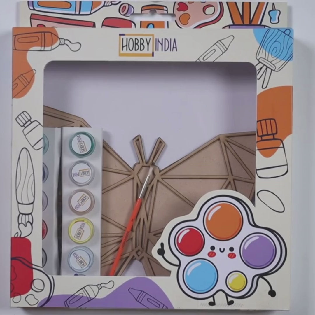 Geometric Butterfly DIY Kit– Hobby Decor Pvt Ltd
