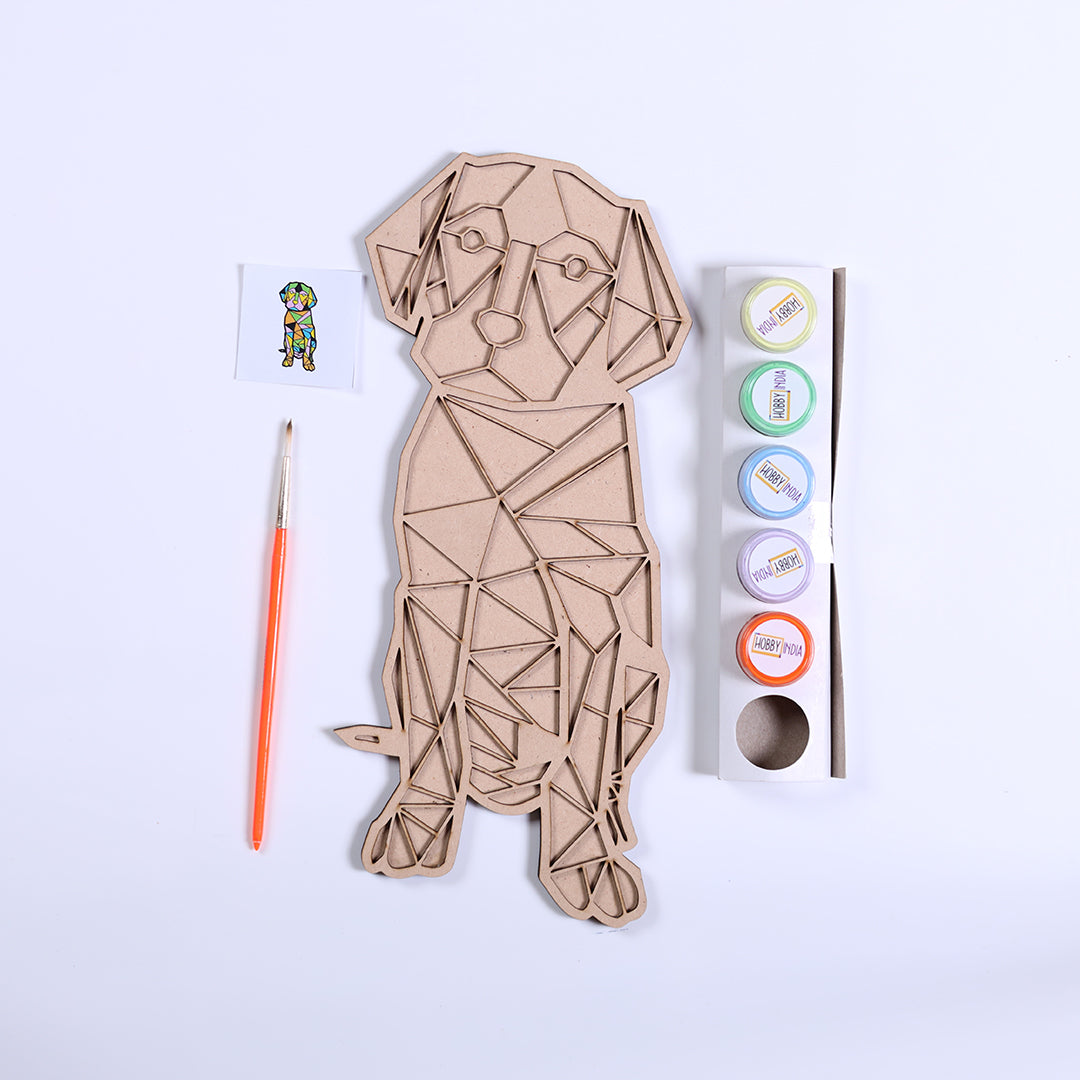 Geometric Dog DIY Kit– Hobby Decor Pvt Ltd
