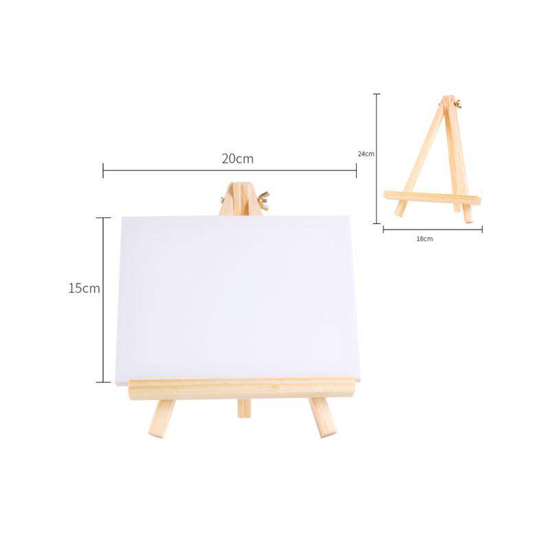 Canvas Board Rectangle with Easel Stand– Hobby Decor Pvt Ltd