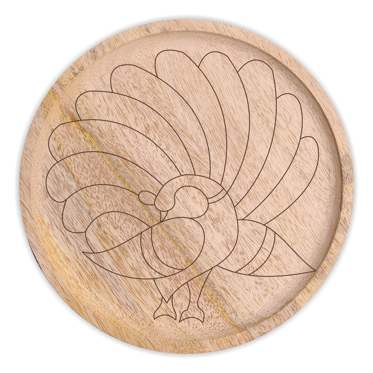 Peacock Pre Marked Peg Table– Hobby Decor Pvt Ltd