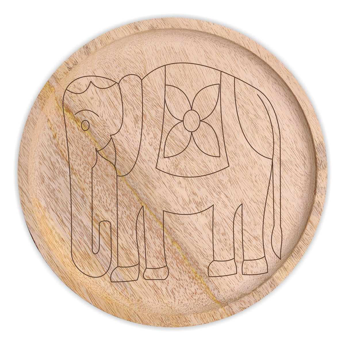 Elephant Pre Marked Peg Table– Hobby Decor Pvt Ltd