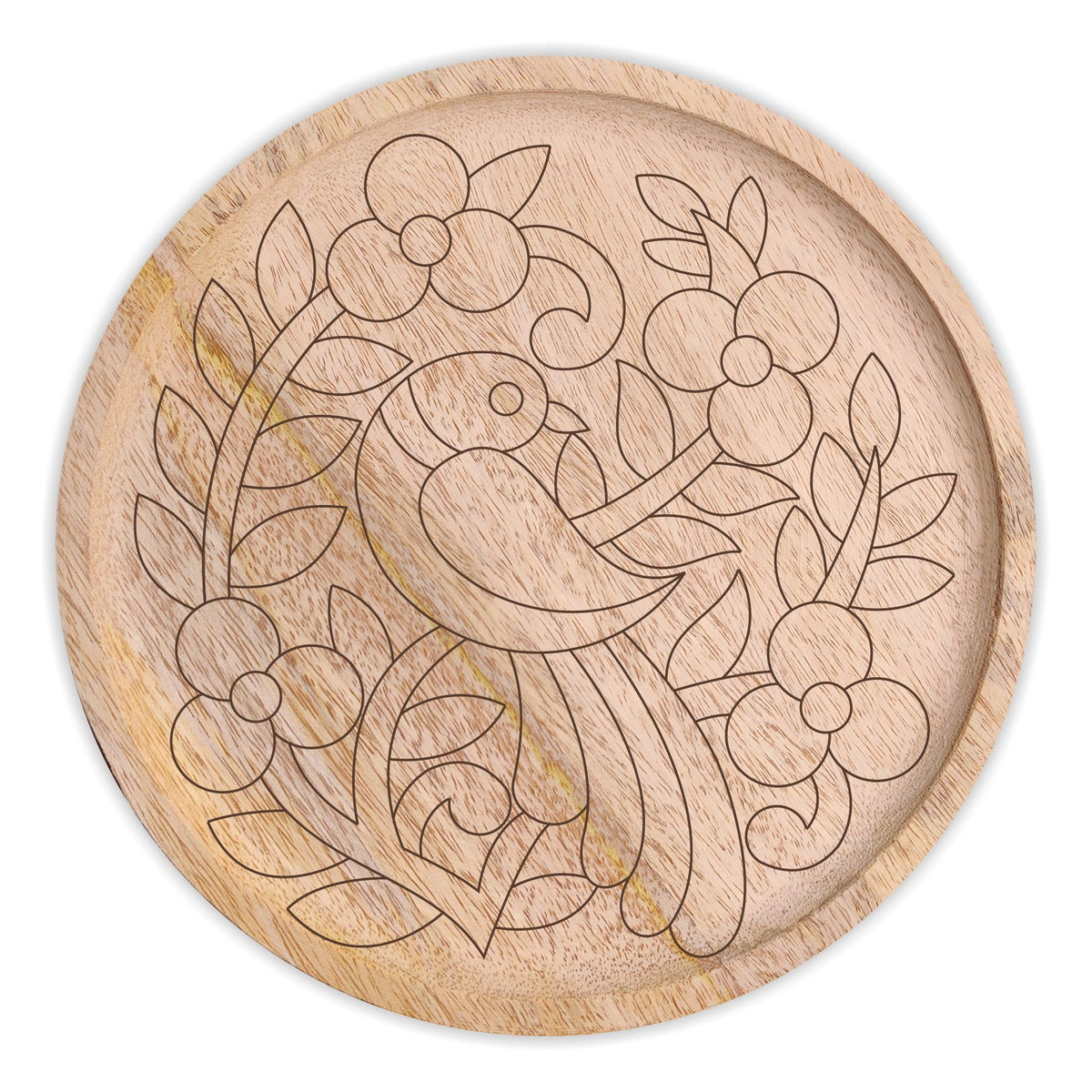 Peacock Pre Marked Peg Table– Hobby Decor Pvt Ltd