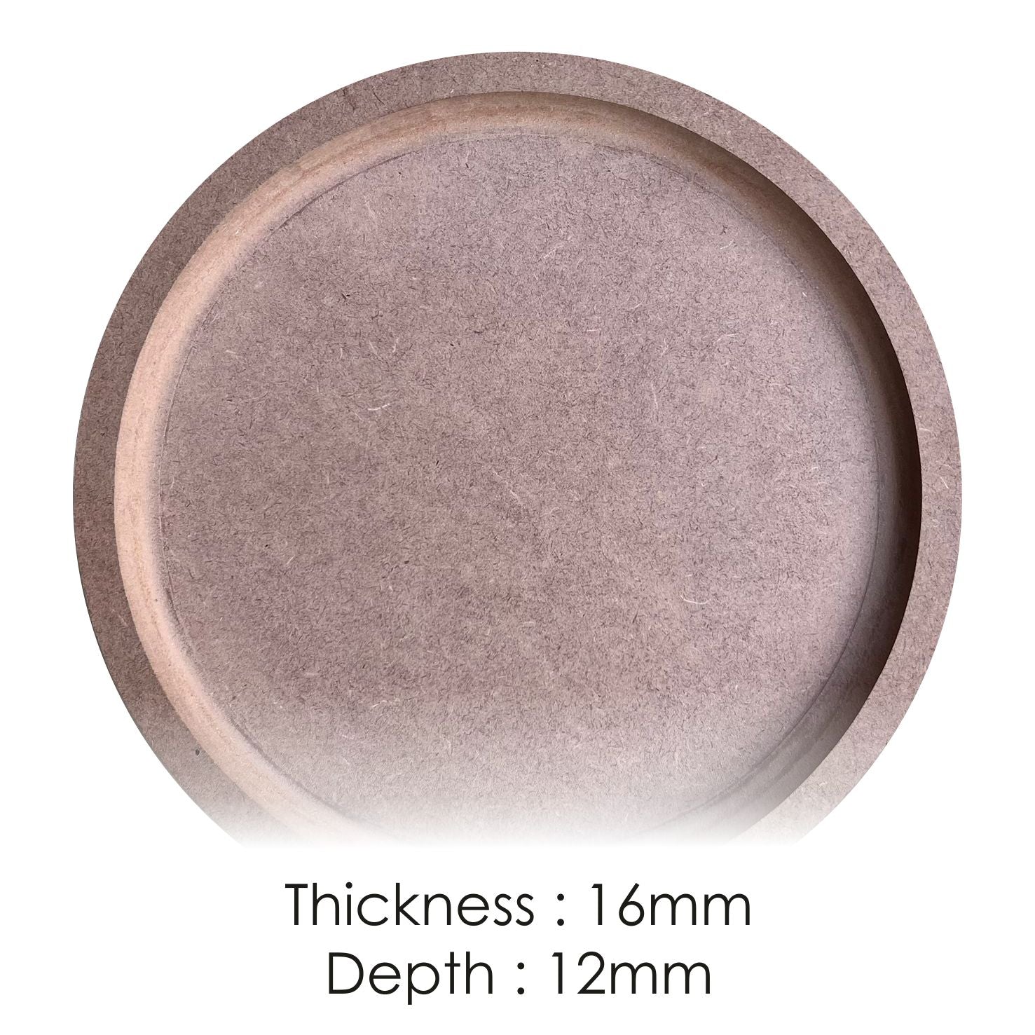 Buy Round MDF Tray Base Online In Best Quality– Hobby Decor Pvt Ltd