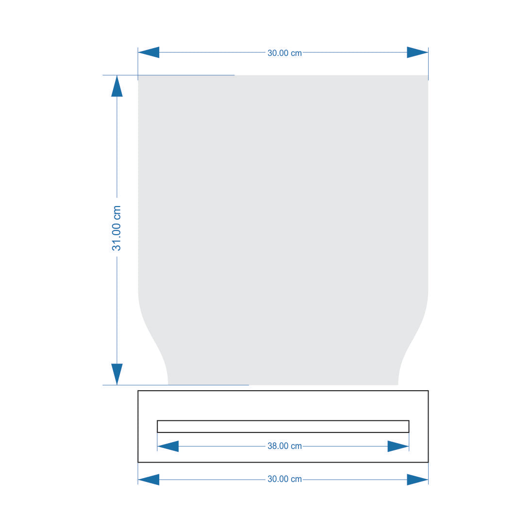 Transparent Acrylic Base for led stand– Hobby Decor Pvt Ltd