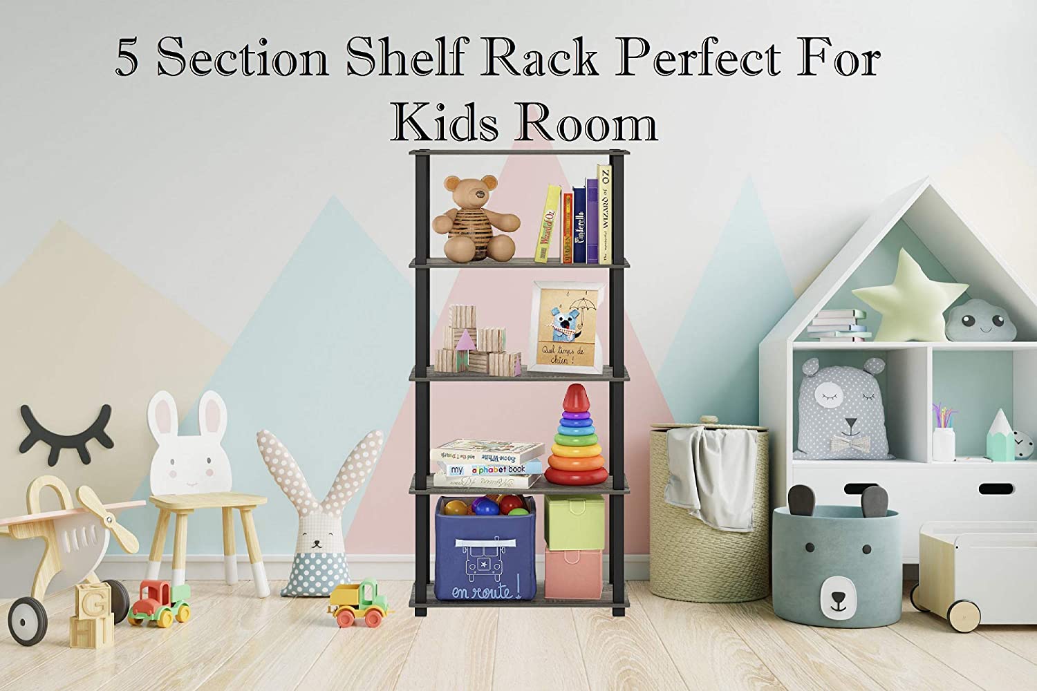 5 Compartment Rectangle Rack– Hobby Decor Pvt Ltd