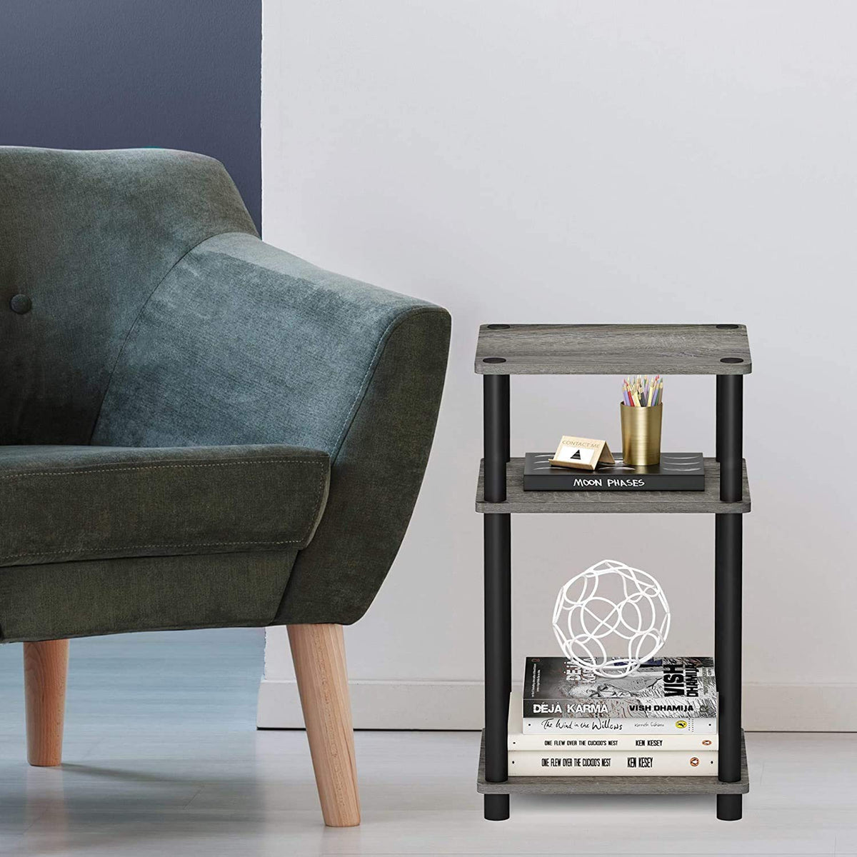 3 Compartment Square Rack– Hobby Decor Pvt Ltd