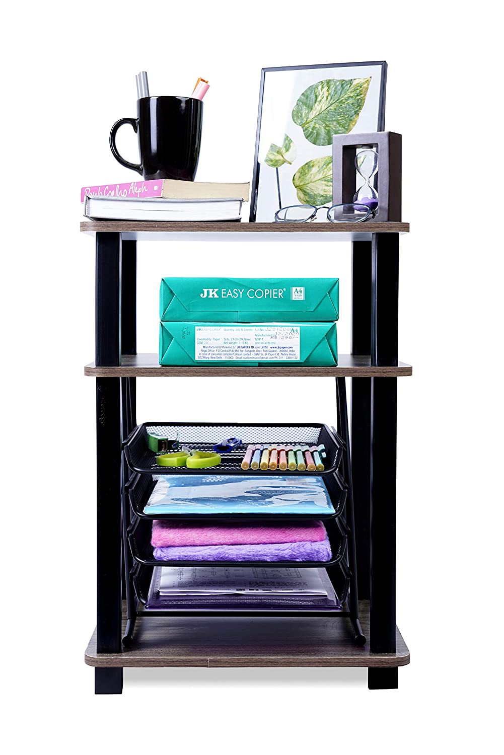 3 Compartment Square Rack– Hobby Decor Pvt Ltd