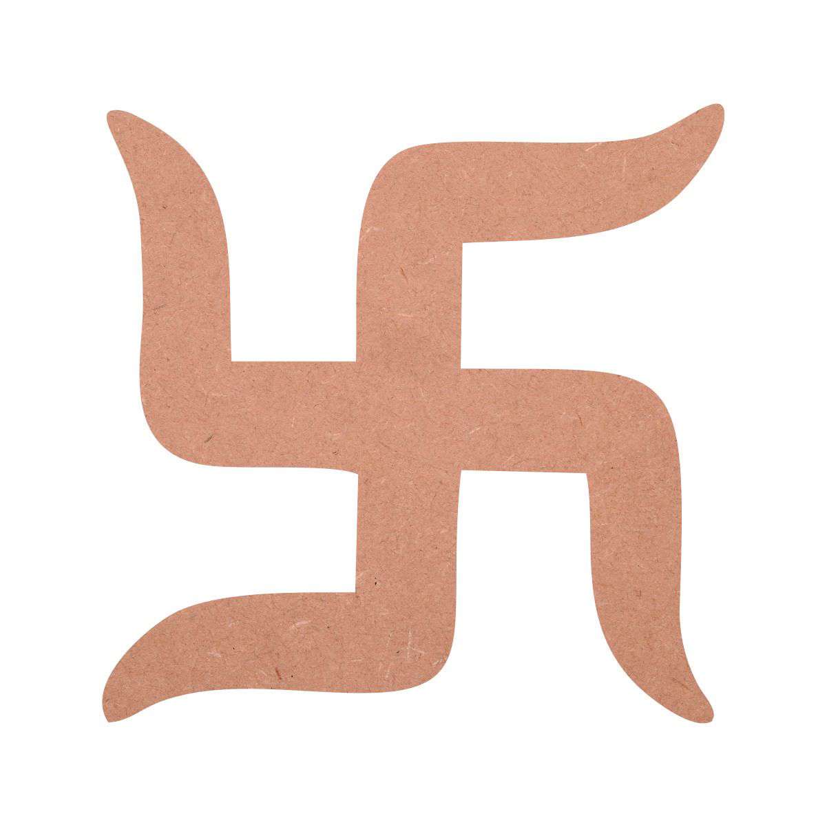 Buy MDF Swastik Cutout Online At HobbyIndia– Hobby Decor Pvt Ltd