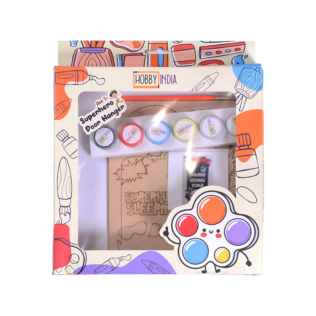 Super Hero Door Hanger DIY Kits– Hobby Decor Pvt Ltd