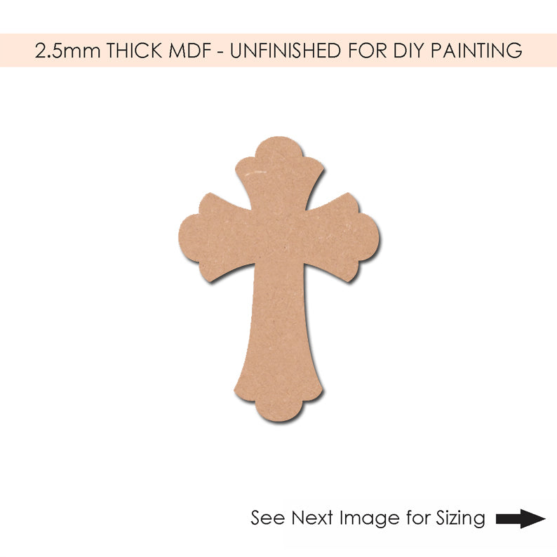 Cross MDF Cutout– Hobby Decor Pvt Ltd