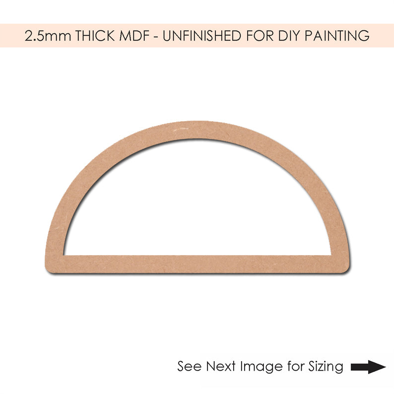 Half Circle Outline– Hobby Decor Pvt Ltd